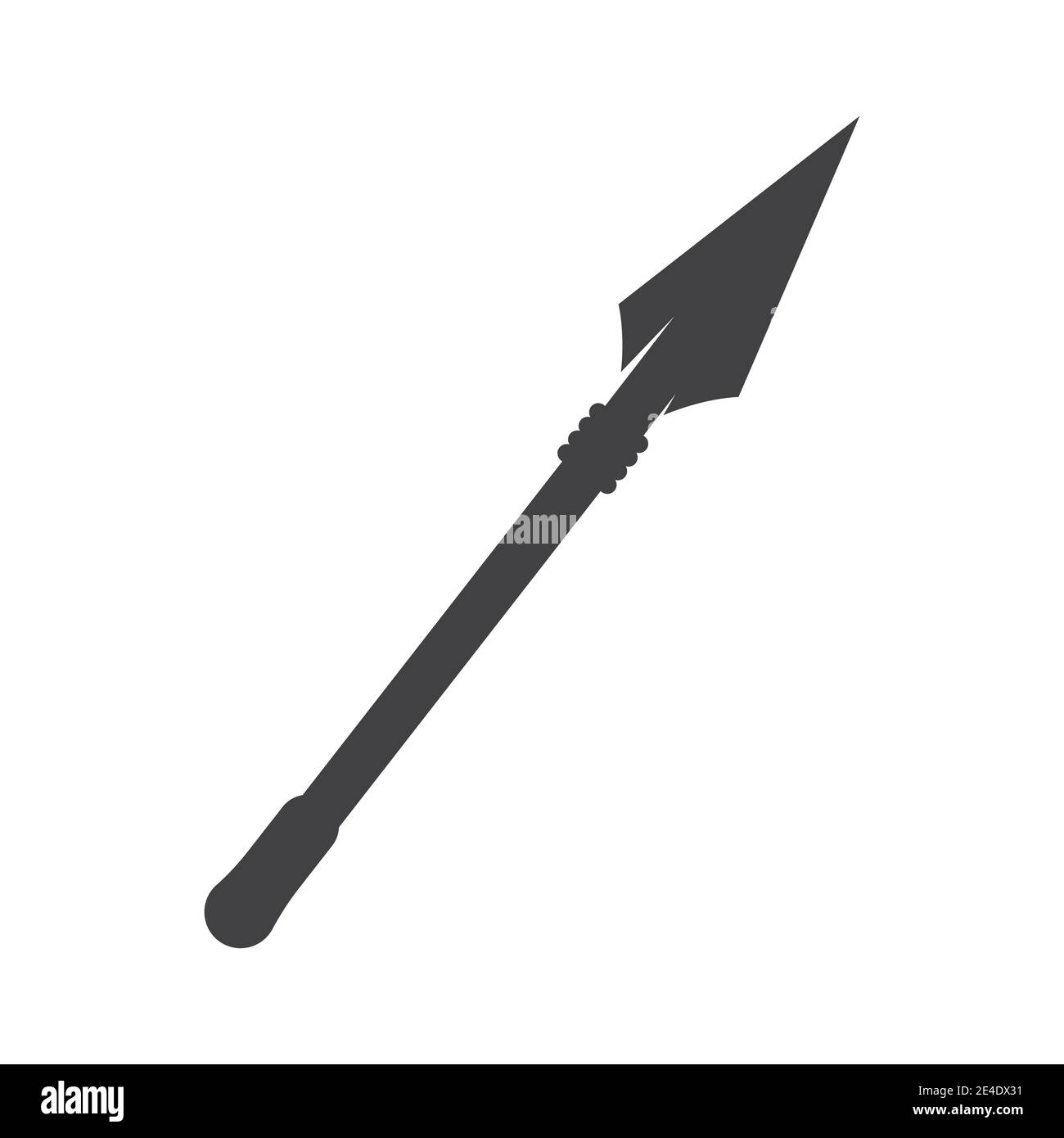 Spear Logo Template vector symbol nature Stock Vector Image & Art - Alamy