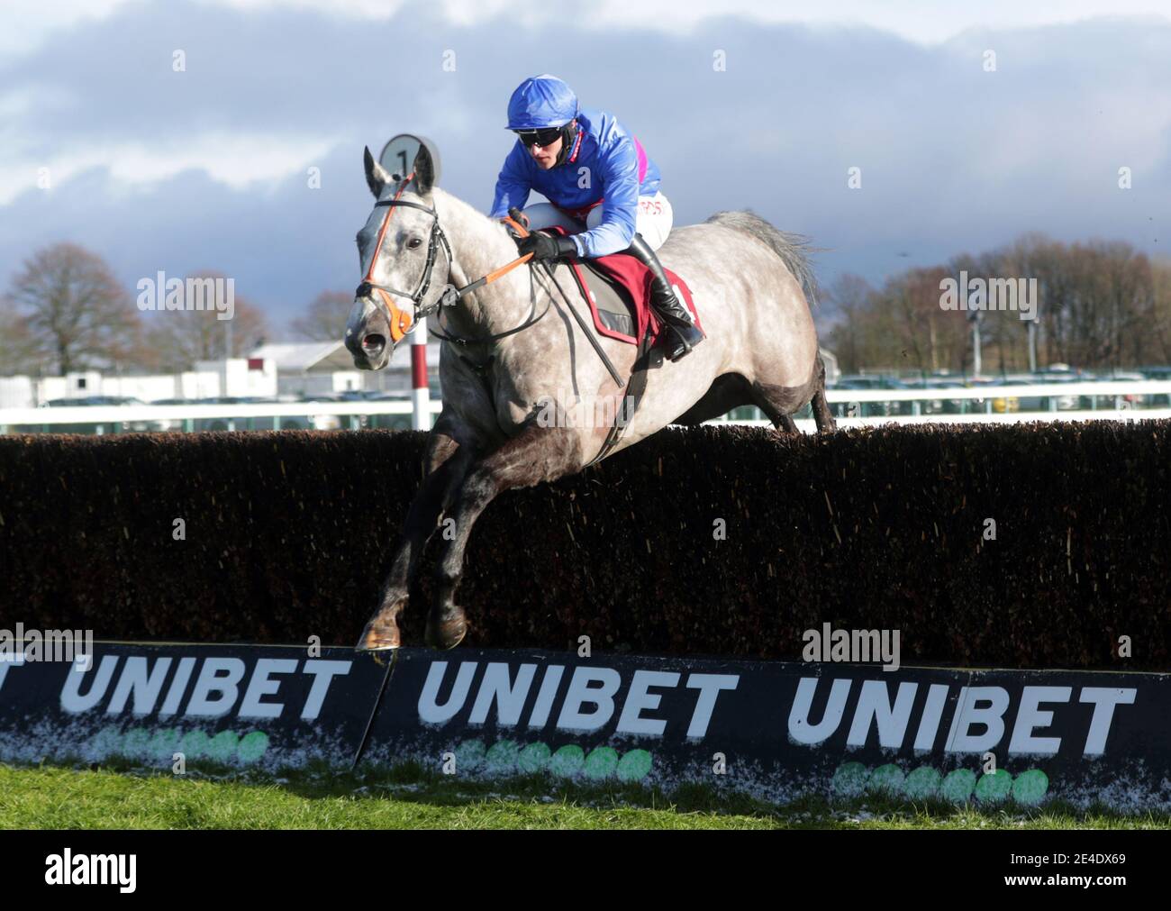 Silver Hallmark ridden by Adam Wedge on their way to winning the Read ...
