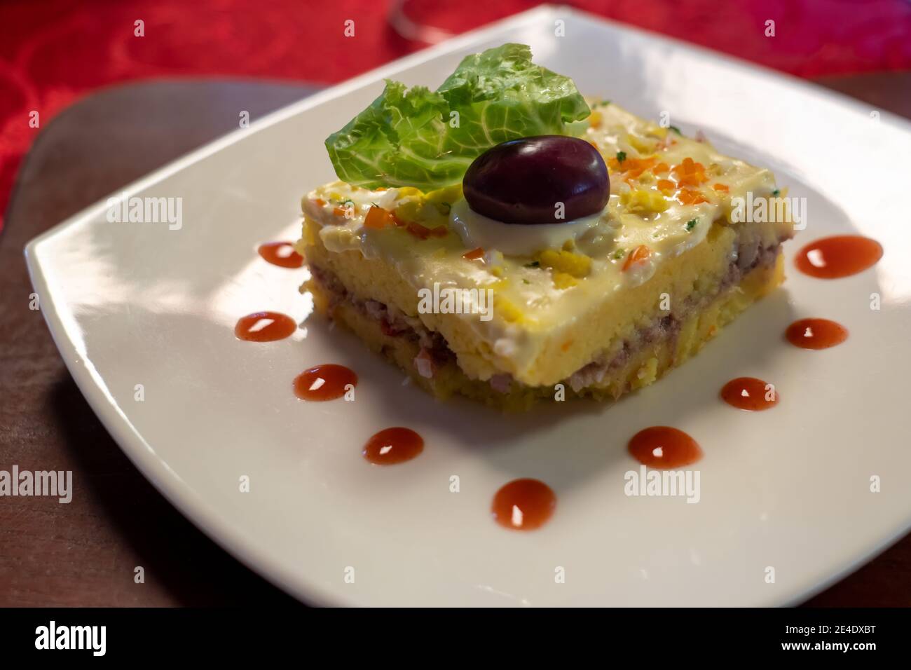 Causa dish hi-res stock photography and images - Alamy