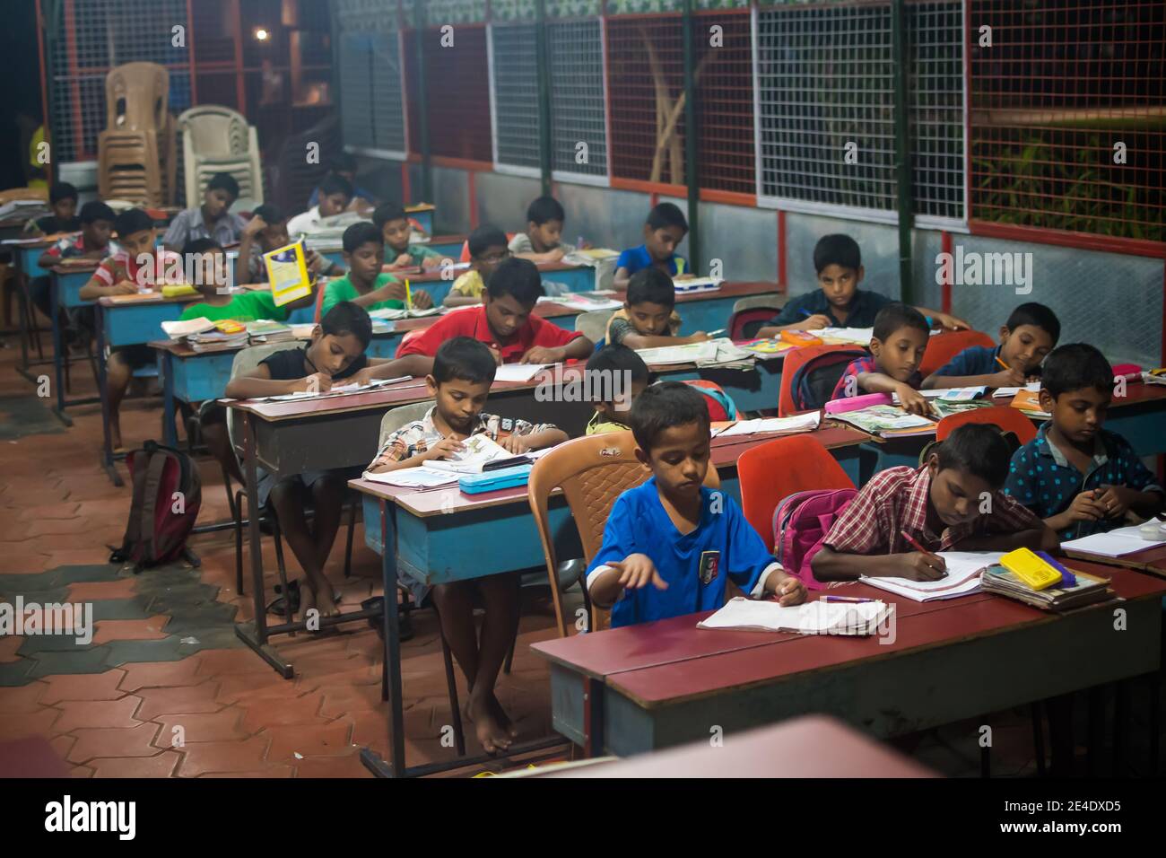 Kerala village school hi-res stock photography and images - Alamy