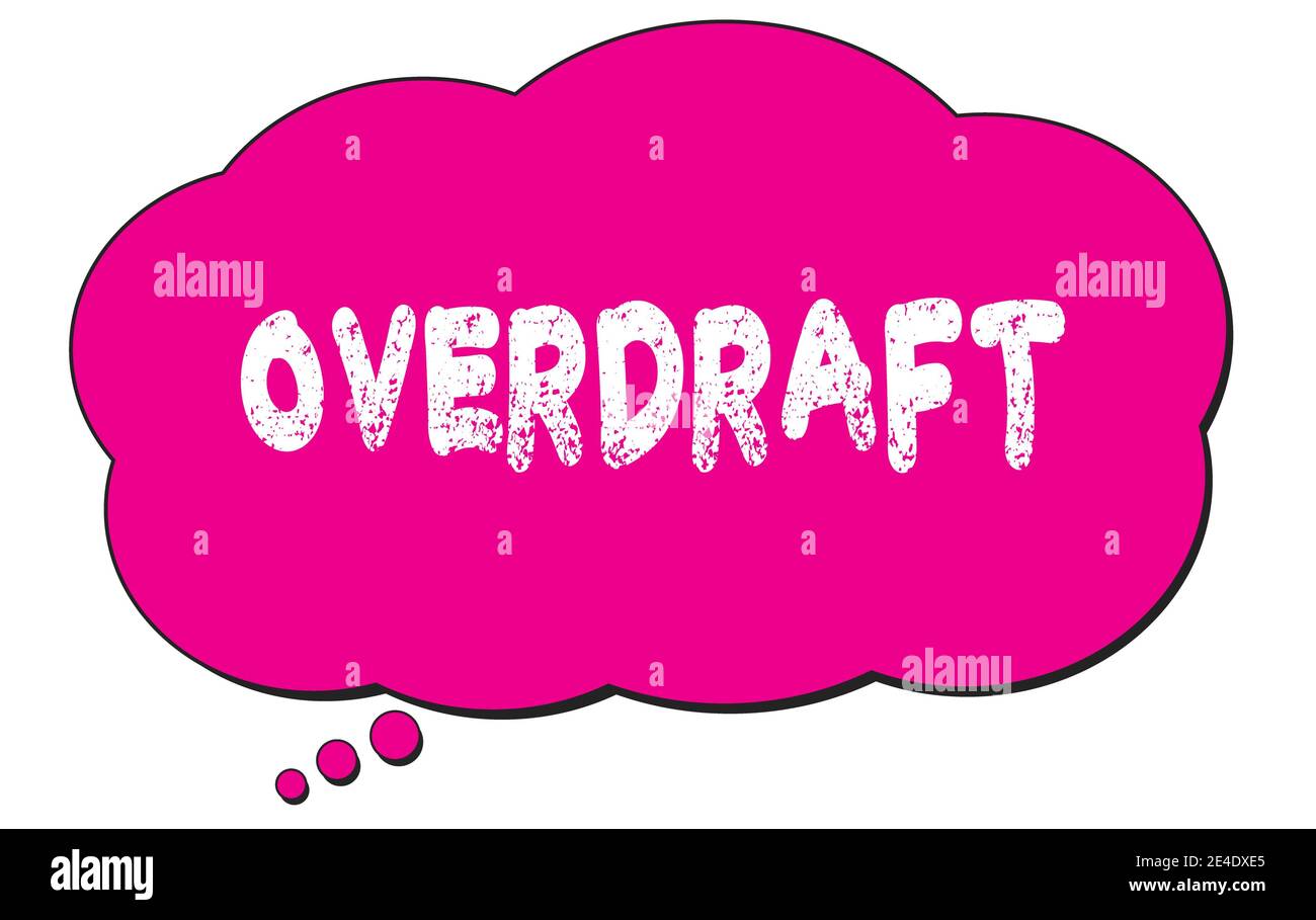 Overdraft text hi-res stock photography and images - Alamy