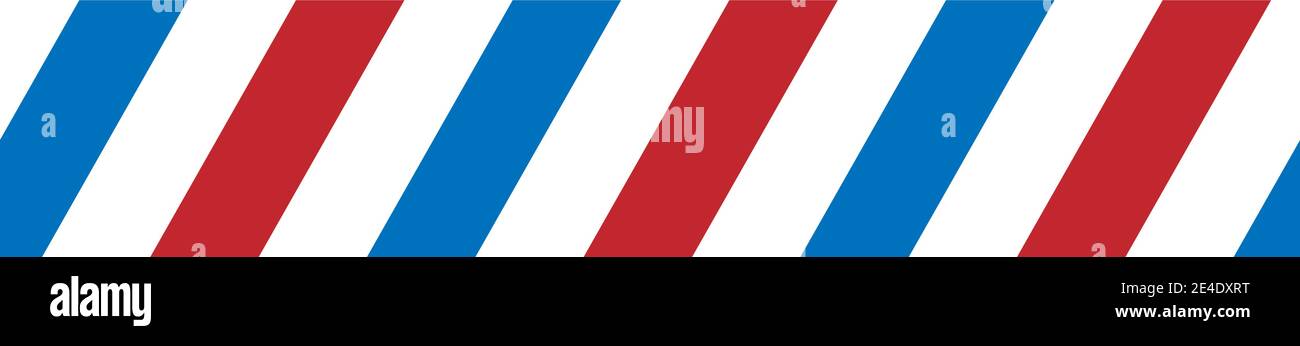 Simple blue white red diagonal stripes pattern - seamless from left to ...
