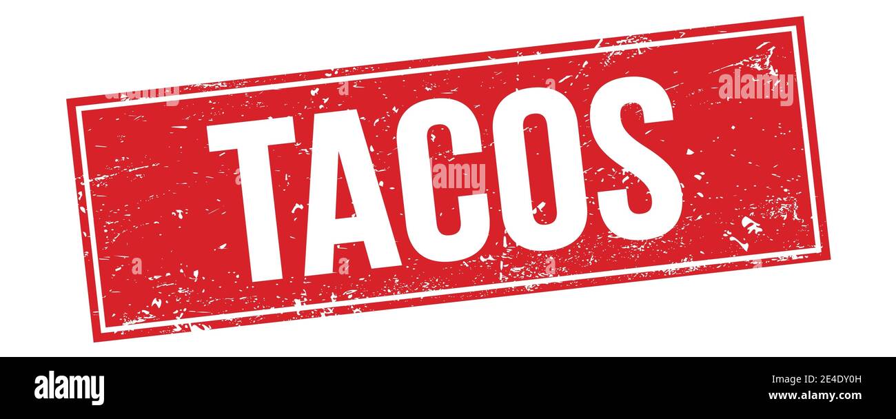 Tacos word Cut Out Stock Images & Pictures - Alamy