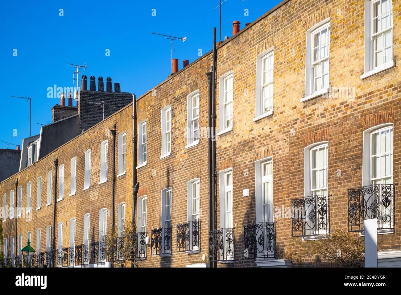Kensington Chelsea Terrace Houses London High Resolution Stock ...