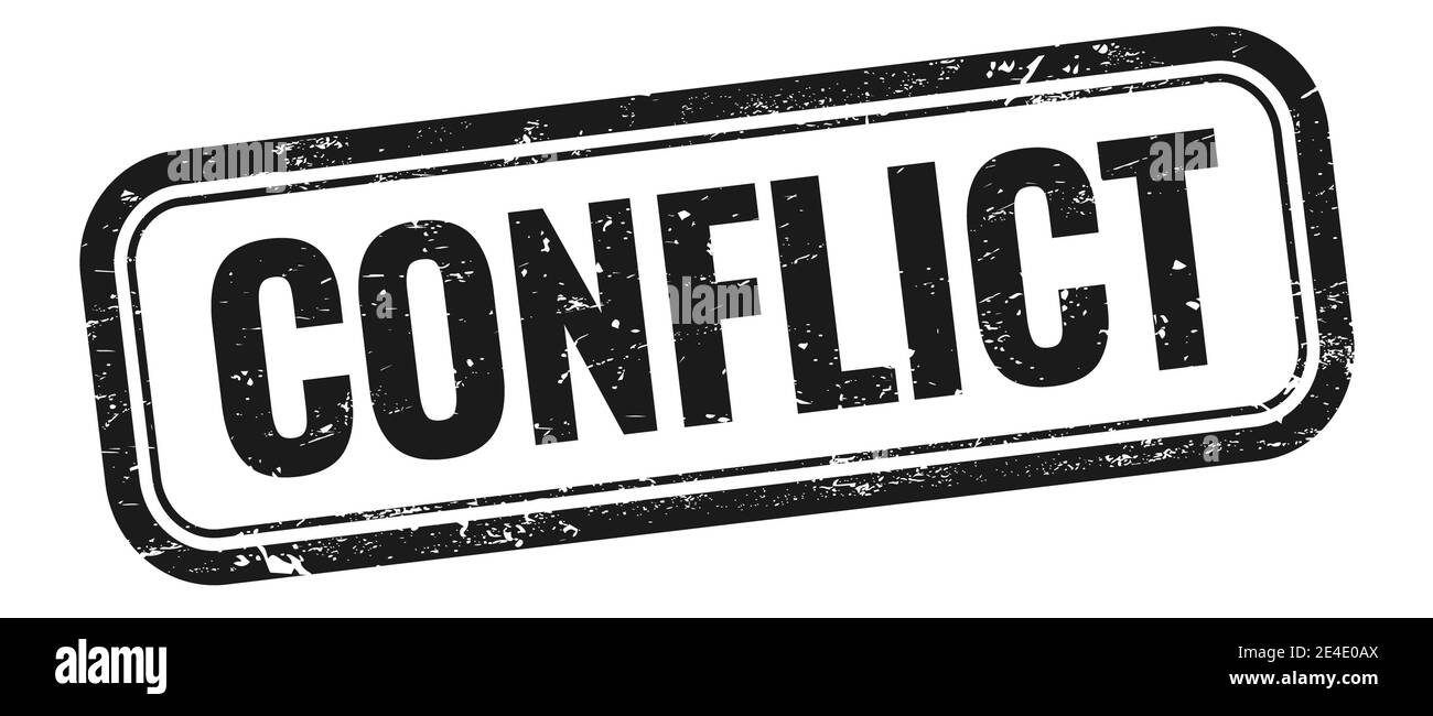Conflict word Black and White Stock Photos & Images - Alamy