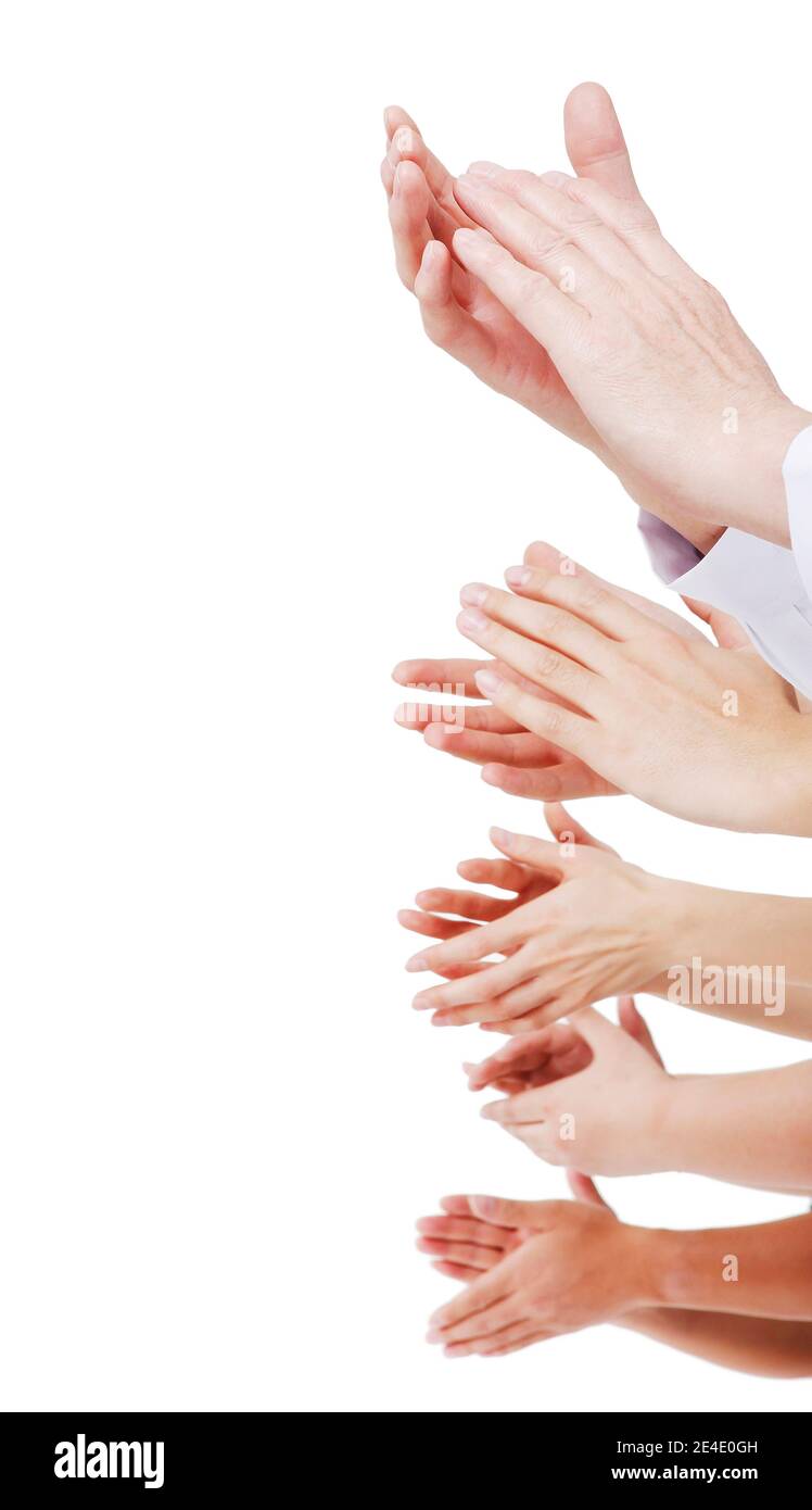 Applausing hands hi-res stock photography and images - Alamy
