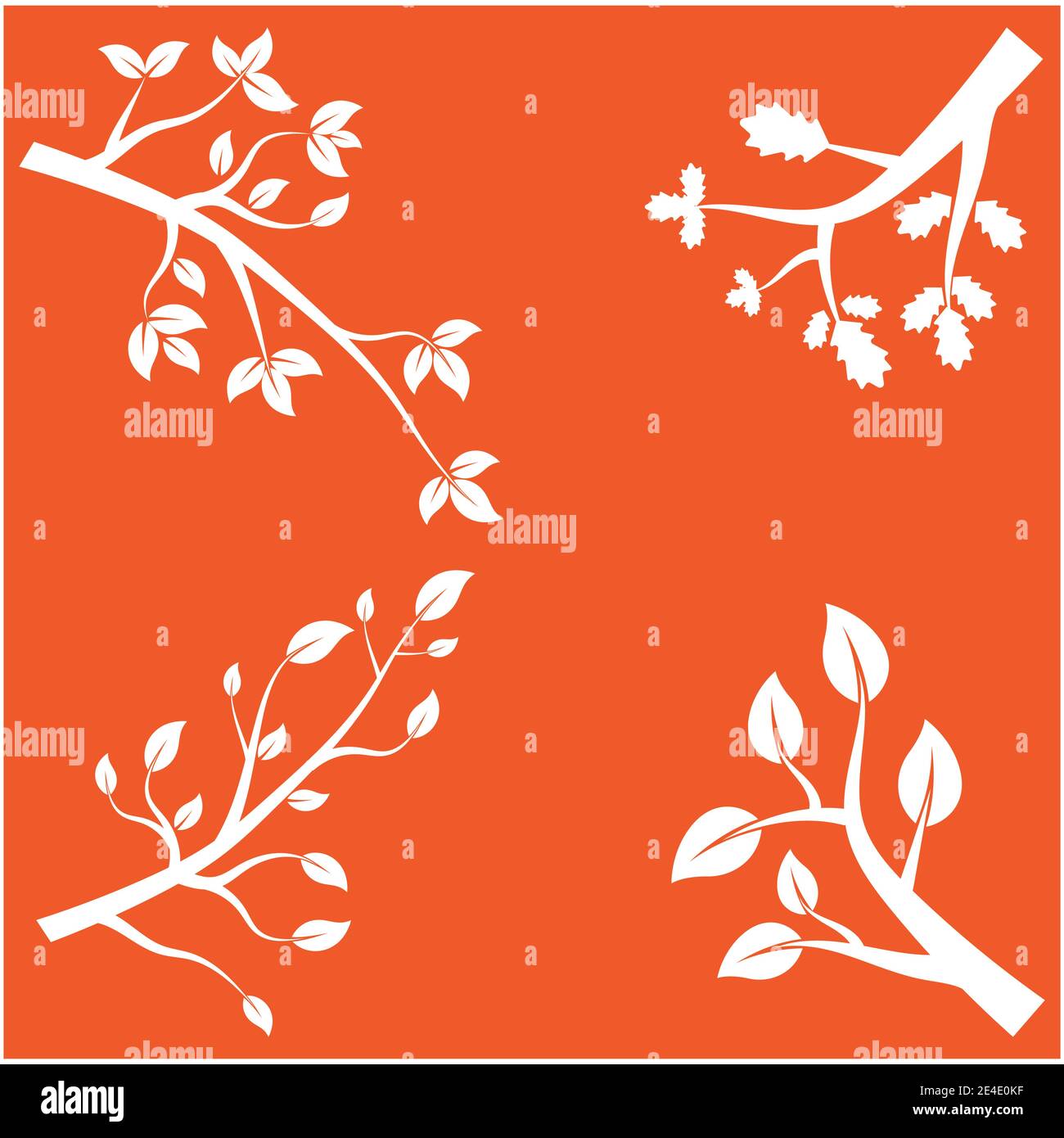 Spring first fresh green Stock Vector Images - Alamy