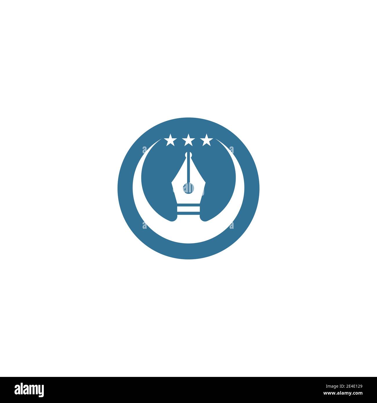 Nib Logo Template vector symbol nature Stock Vector Image & Art - Alamy