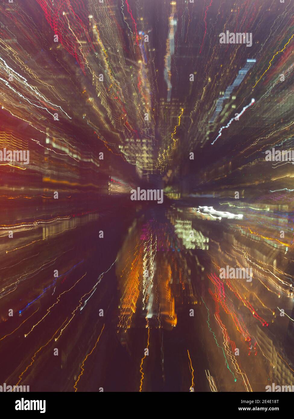 abstract light streak zoom burst pattern for background Stock Photo - Alamy