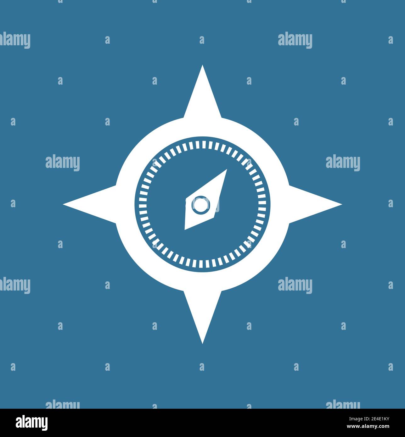 Compass logo hi-res stock photography and images - Alamy