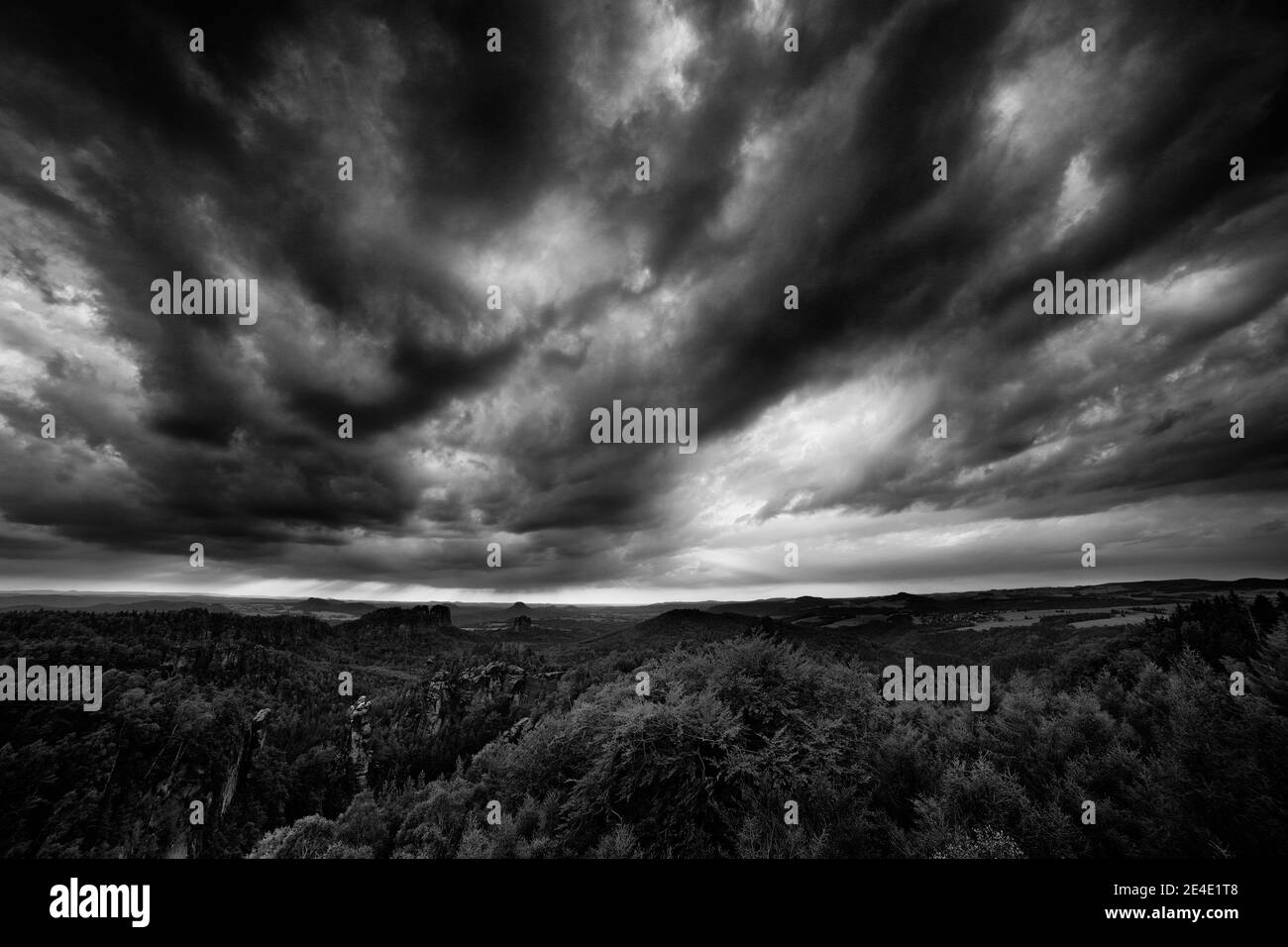 Cloud inversion in deep valley hi-res stock photography and images - Alamy