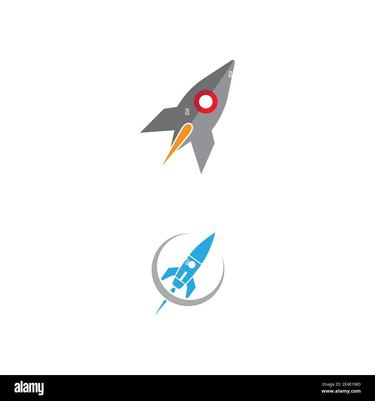 Rocket Logo Template vector symbol nature design Stock Vector Image ...