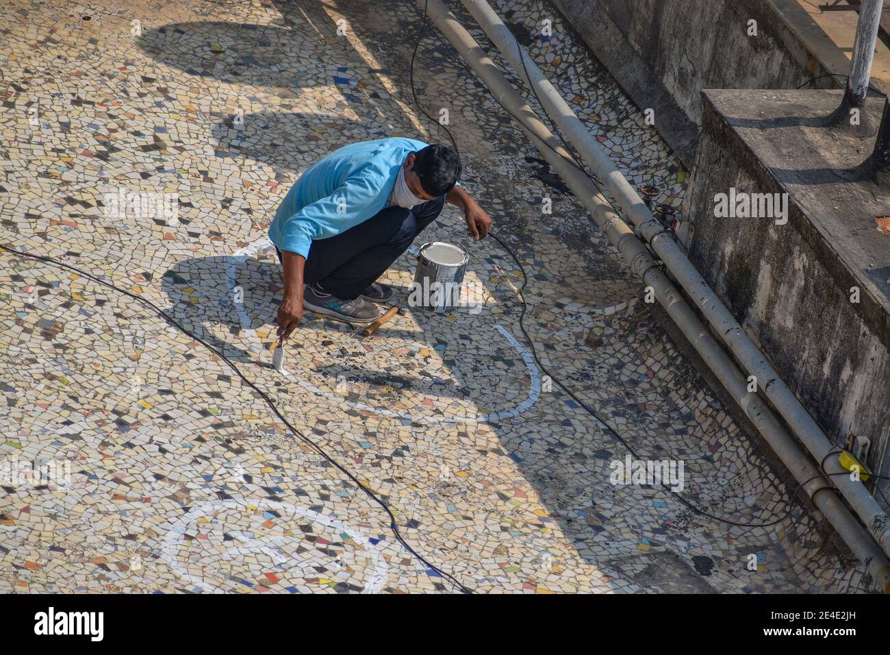 Slab with pipes hi-res stock photography and images - Alamy