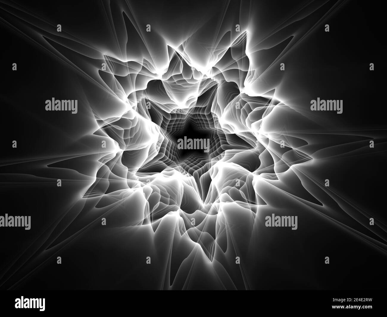Dark 3d Digital Fractal Wallpapers