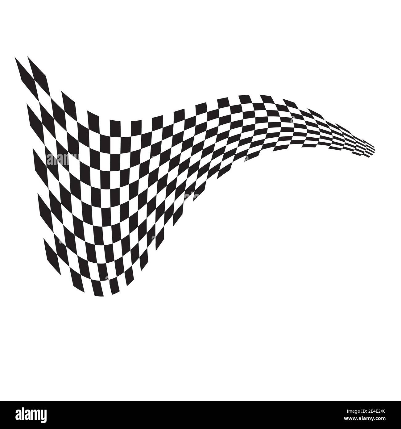Race flag icon, simple design illustration vector Stock Vector Image ...