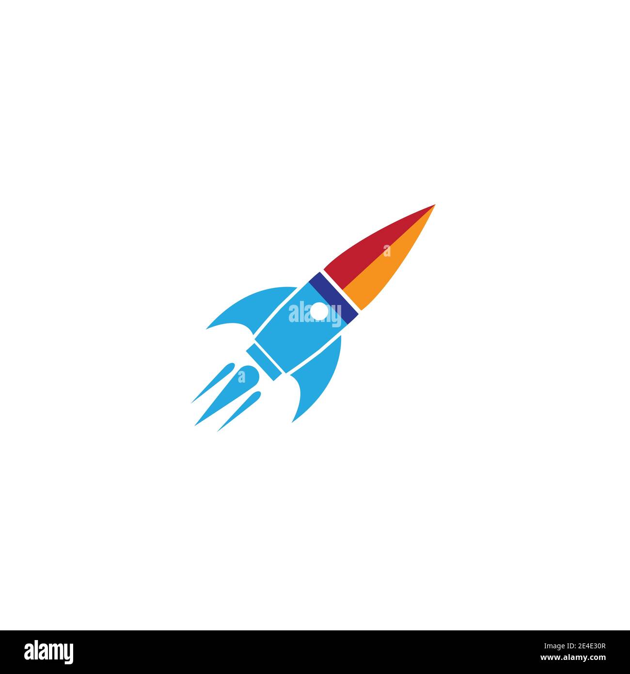 Rocket Logo Template vector symbol nature design Stock Vector Image ...