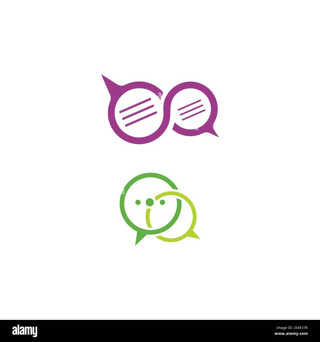 Tree speak Stock Vector Images - Alamy