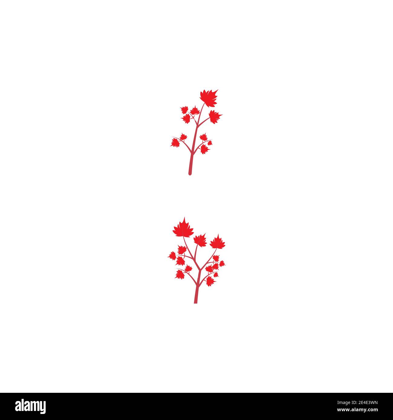 Maple leaf vector illustration design template Stock Vector Image & Art ...