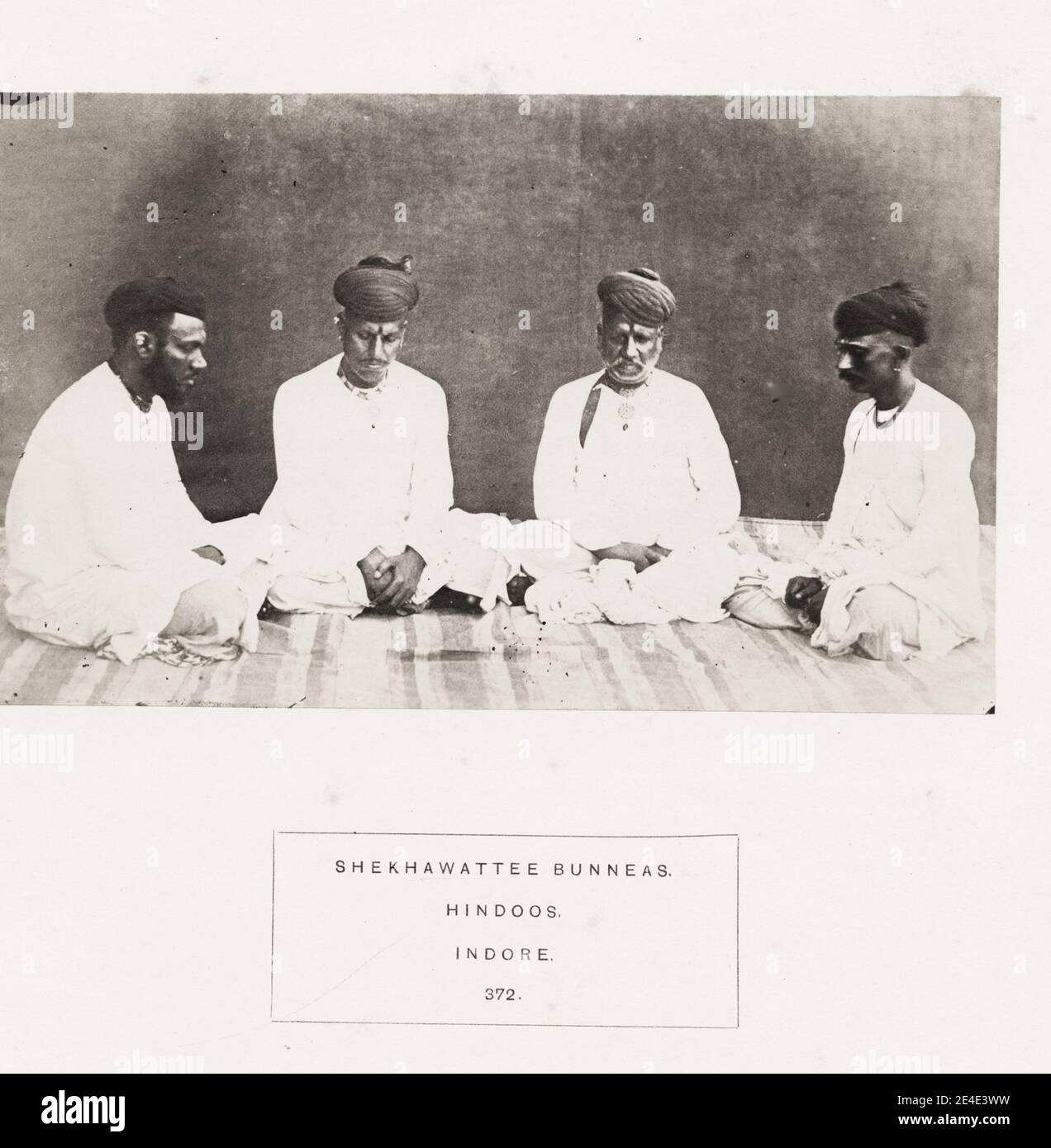 Vintage 19th century photograph: The People of India: A Series of ...