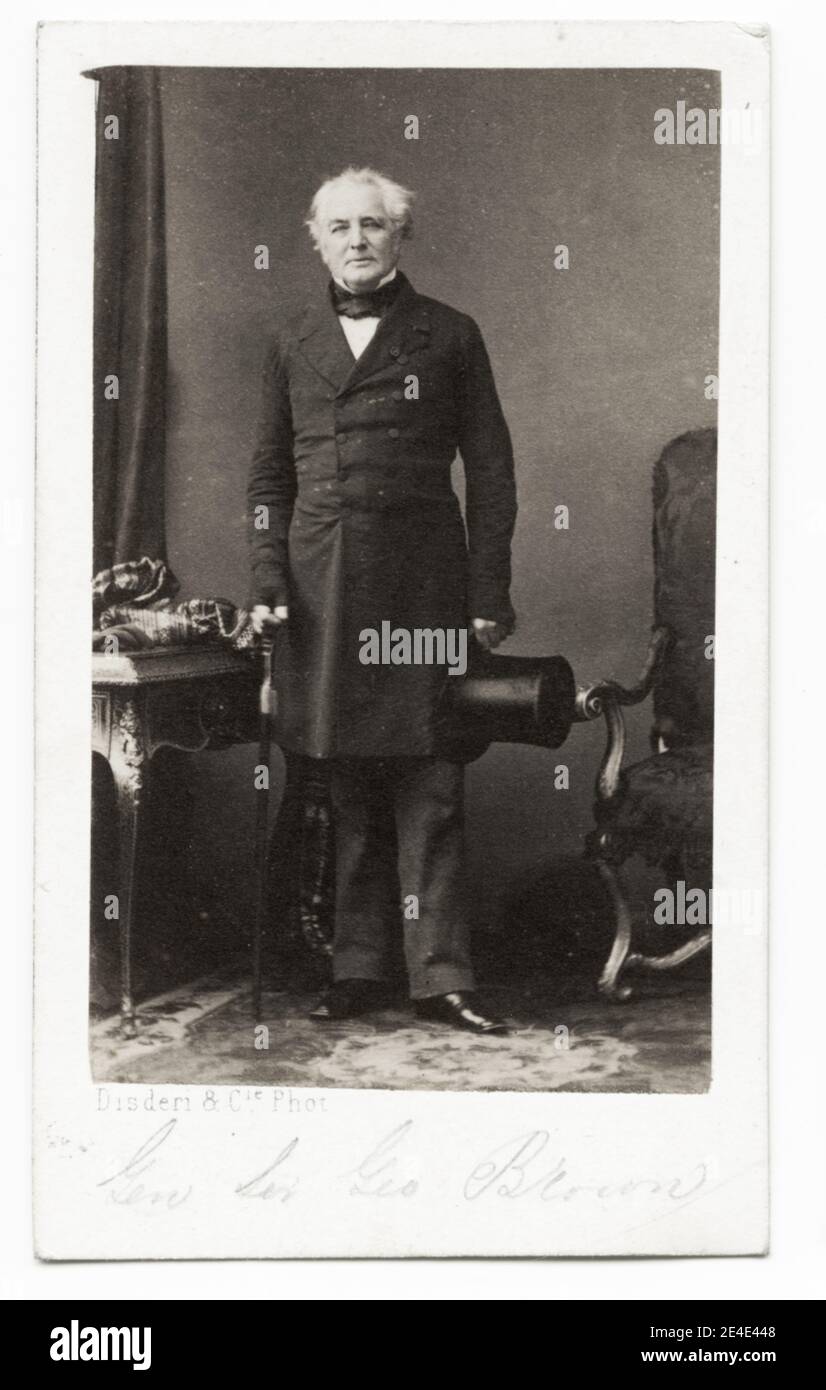 Vintage 19th century photograph: General Sir George Brown, GCB, KH, PC ...
