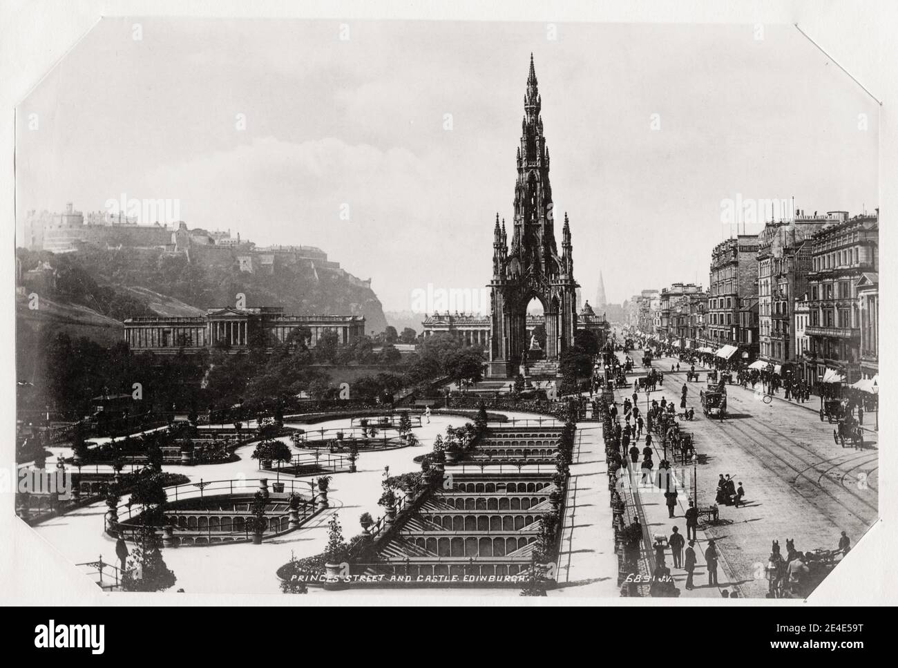 19th century edinburgh architecture hi-res stock photography and images ...