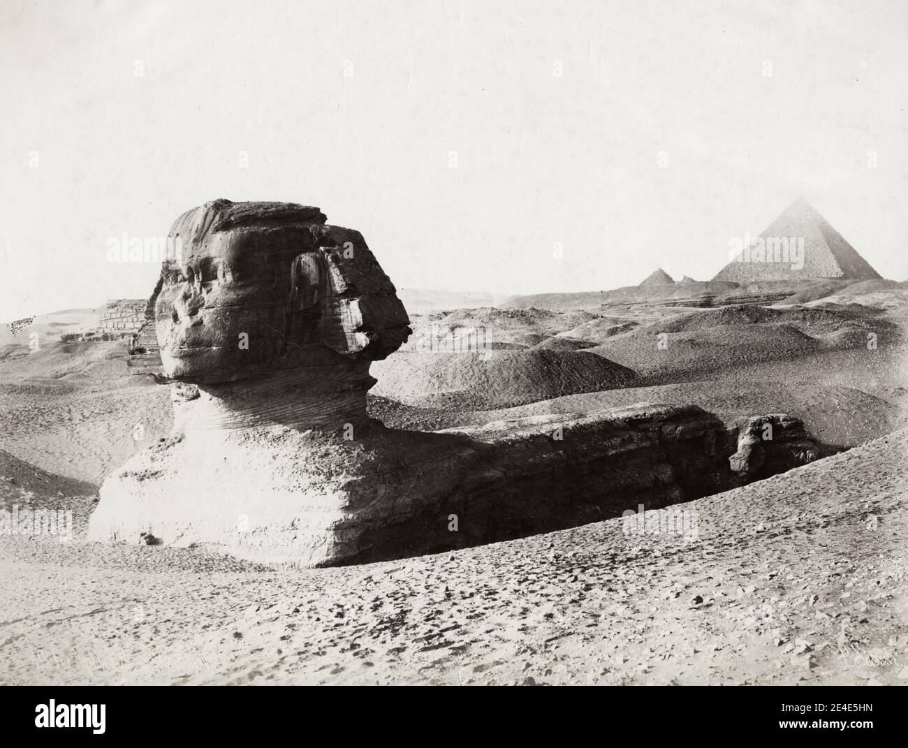 The sphinx giza old photo hi-res stock photography and images - Alamy