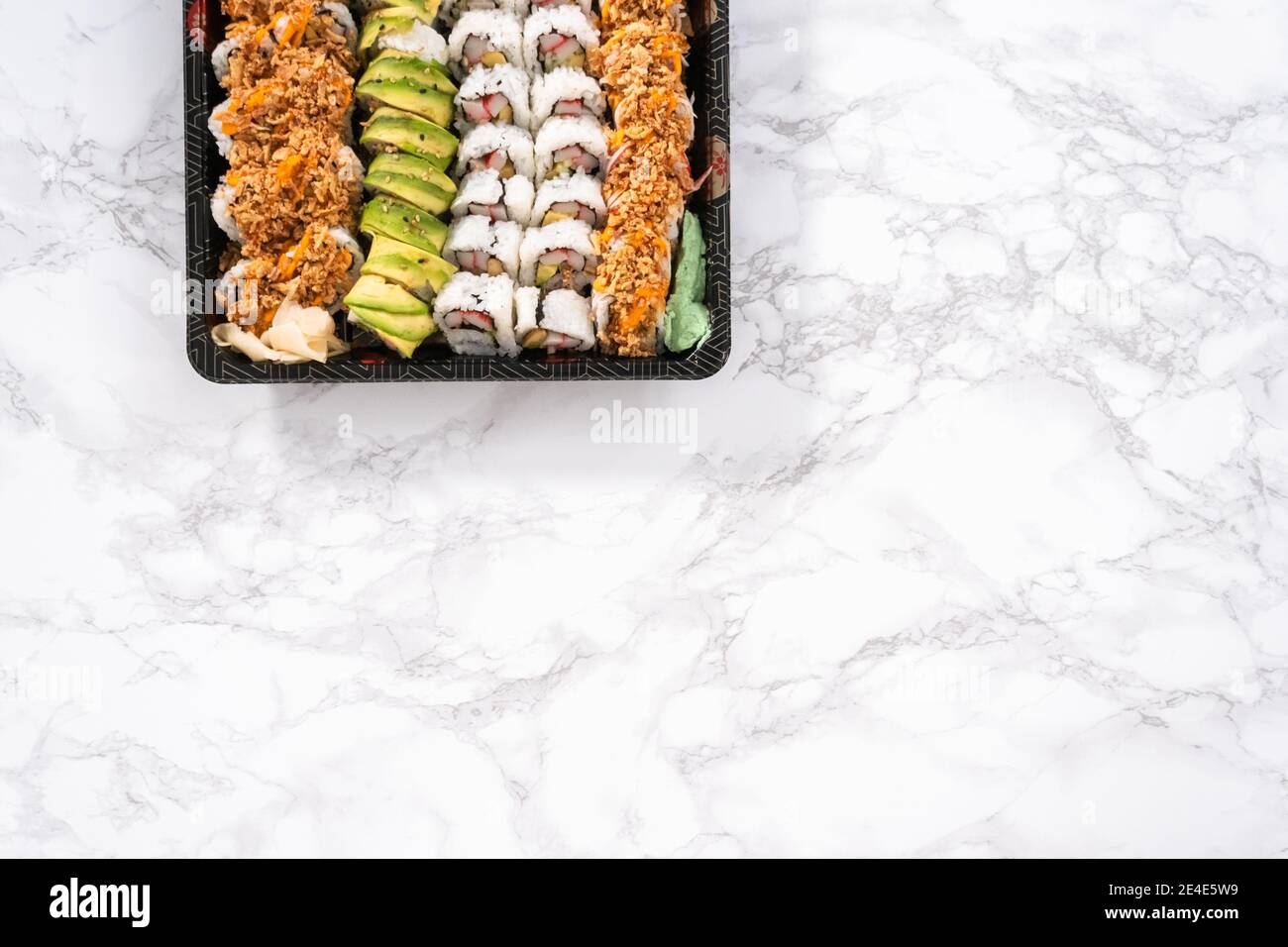 Flat lay pre packaged variety hi-res stock photography and images - Alamy