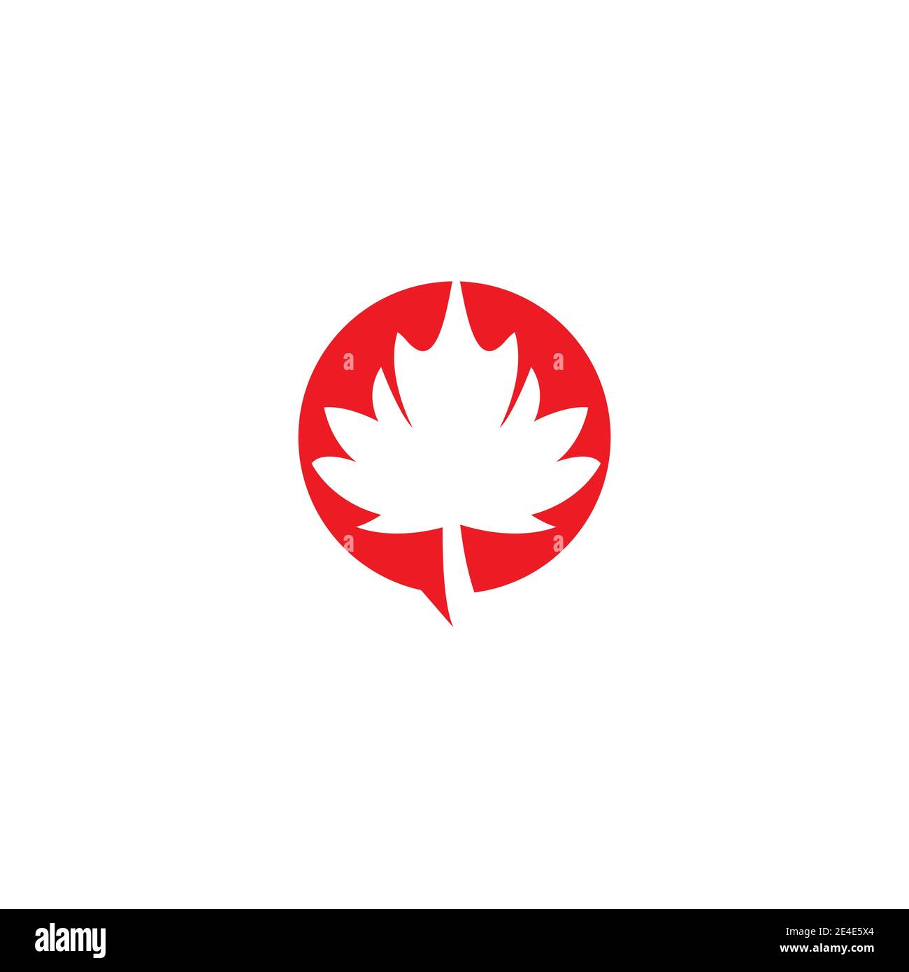Maple leaf vector illustration design template Stock Vector Image & Art ...
