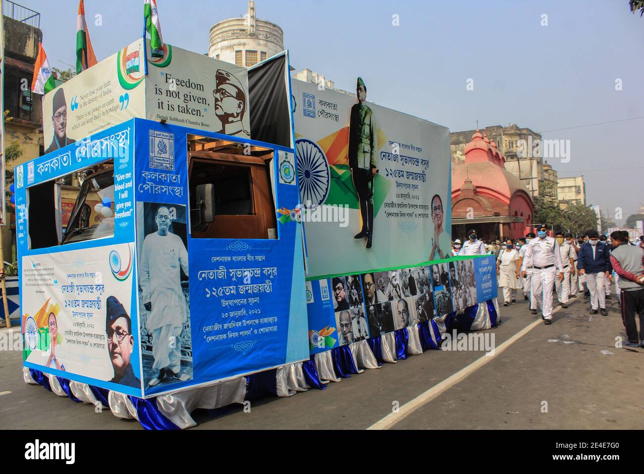Kolkata, India. 23rd Jan, 2021. Chief Minister of West Bengal Mamata ...