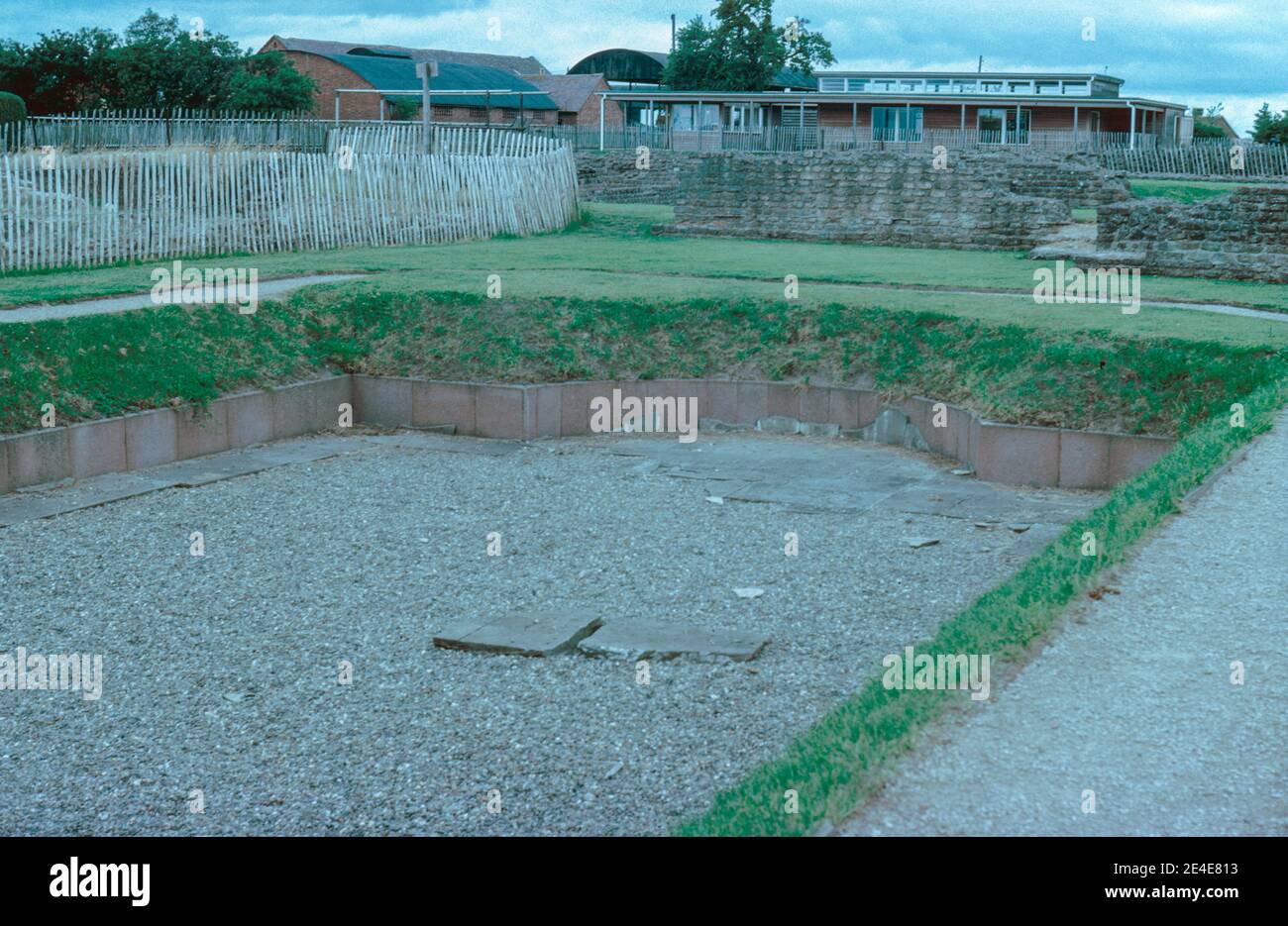 Ruins of Viroconium Cornoviorum, the fourth largest city in Roman ...