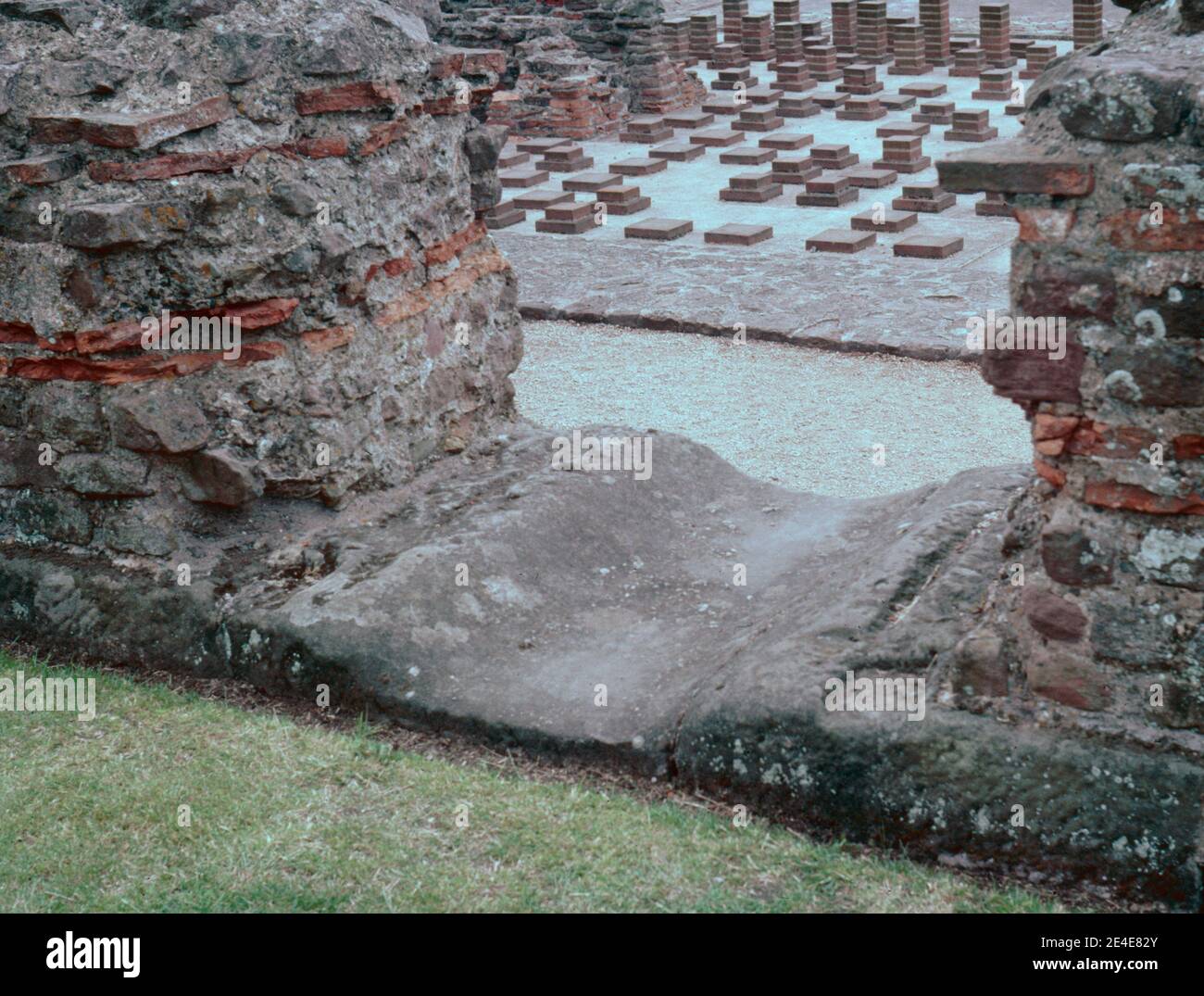 Ruins of Viroconium Cornoviorum, the fourth largest city in Roman ...