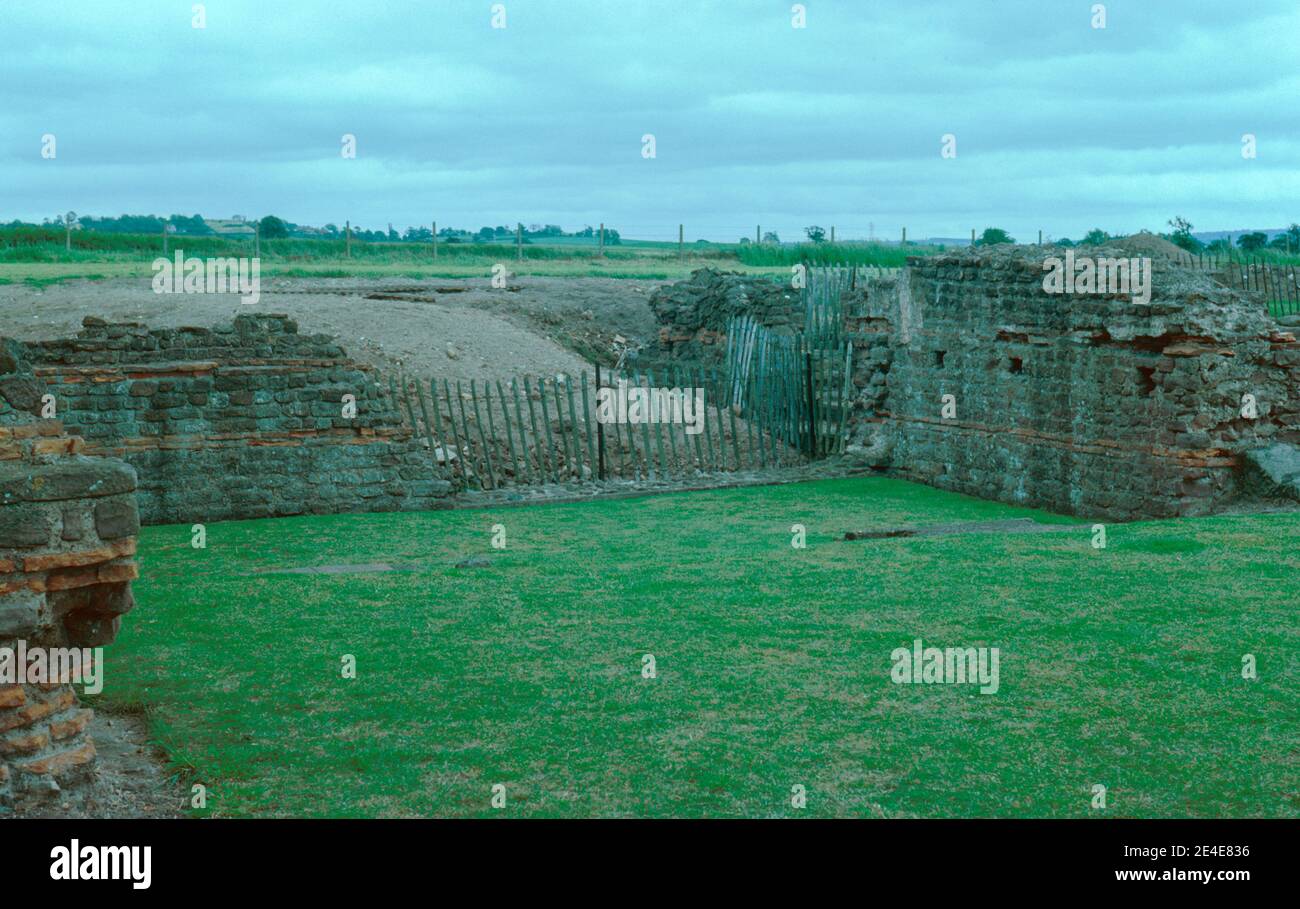 Ruins of Viroconium Cornoviorum, the fourth largest city in Roman ...