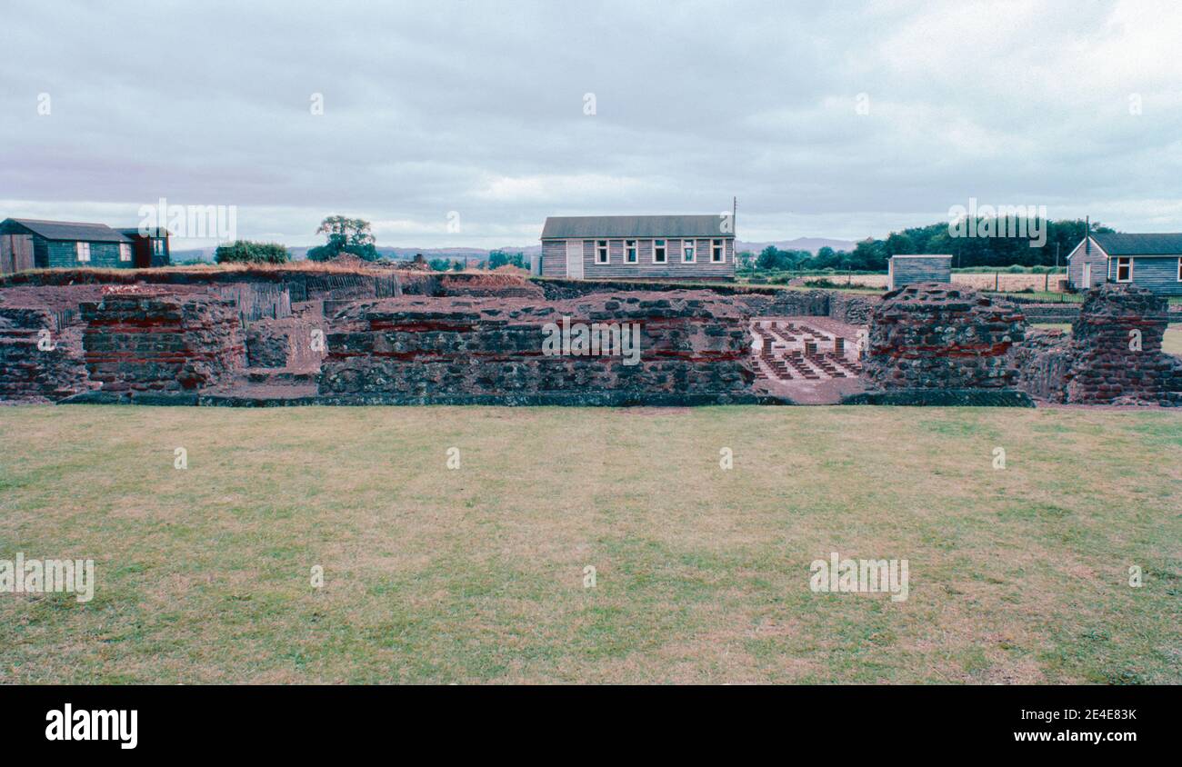 Ruins of Viroconium Cornoviorum, the fourth largest city in Roman ...