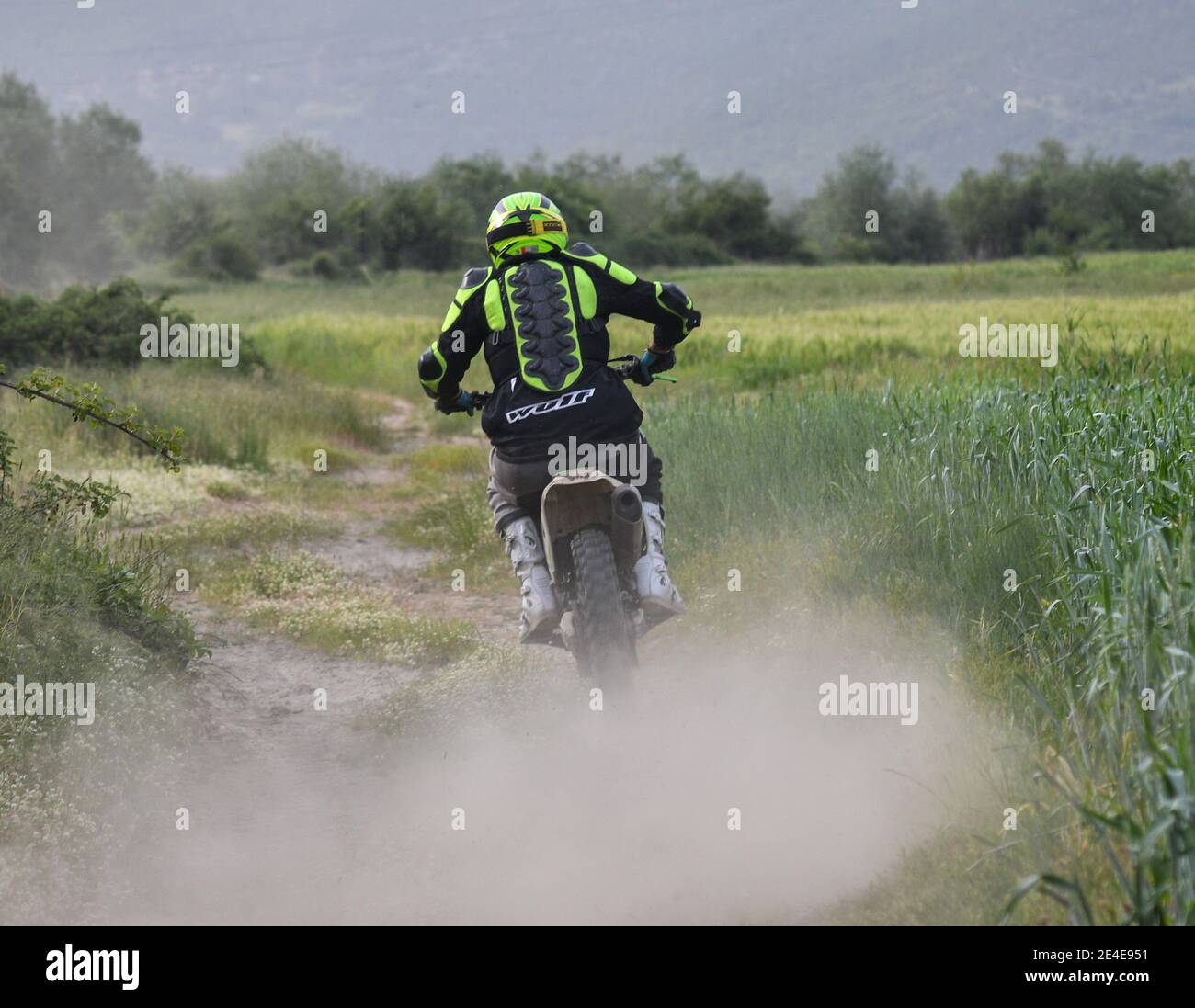 Kawasaki motocross bike hi-res stock photography and images - Alamy