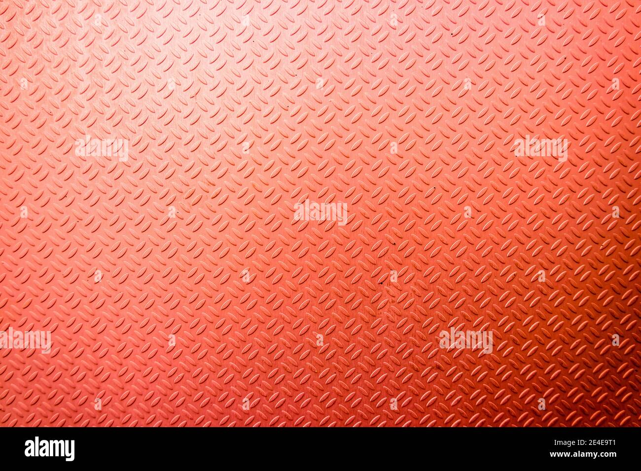 red checker plate background texture Stock Photo - Alamy