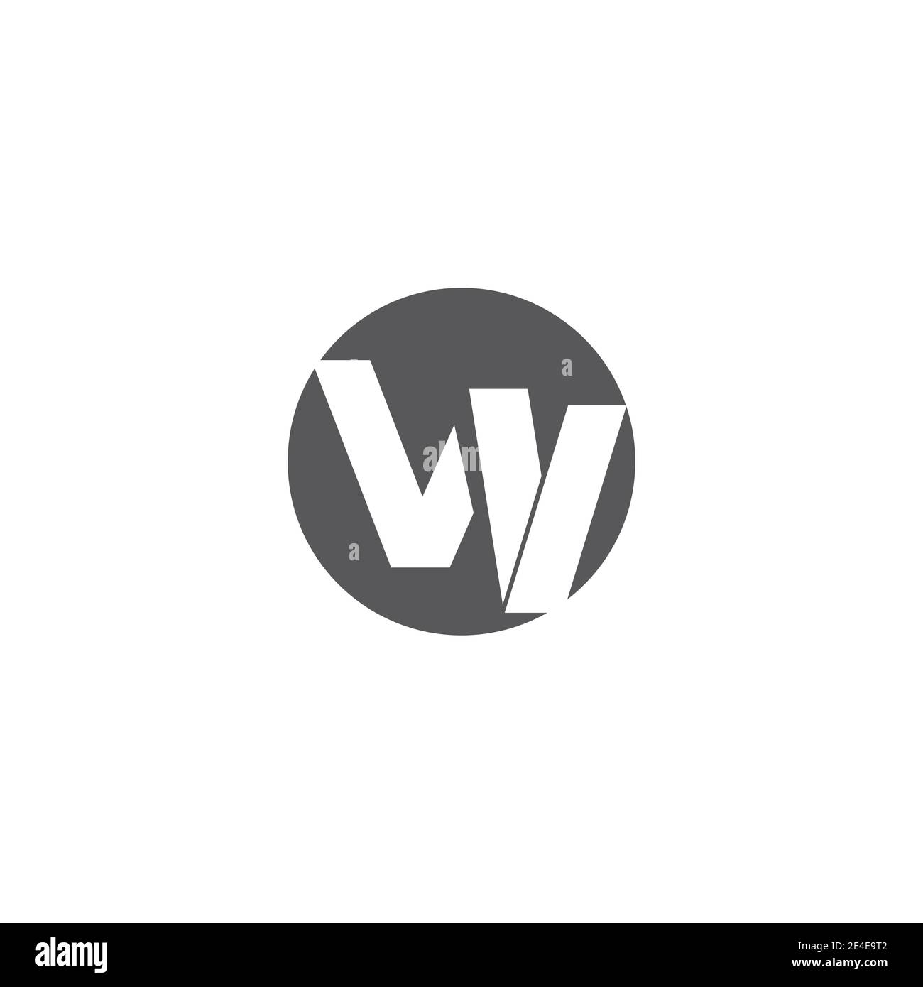 Letter business logo illustration Stock Vector Images - Alamy