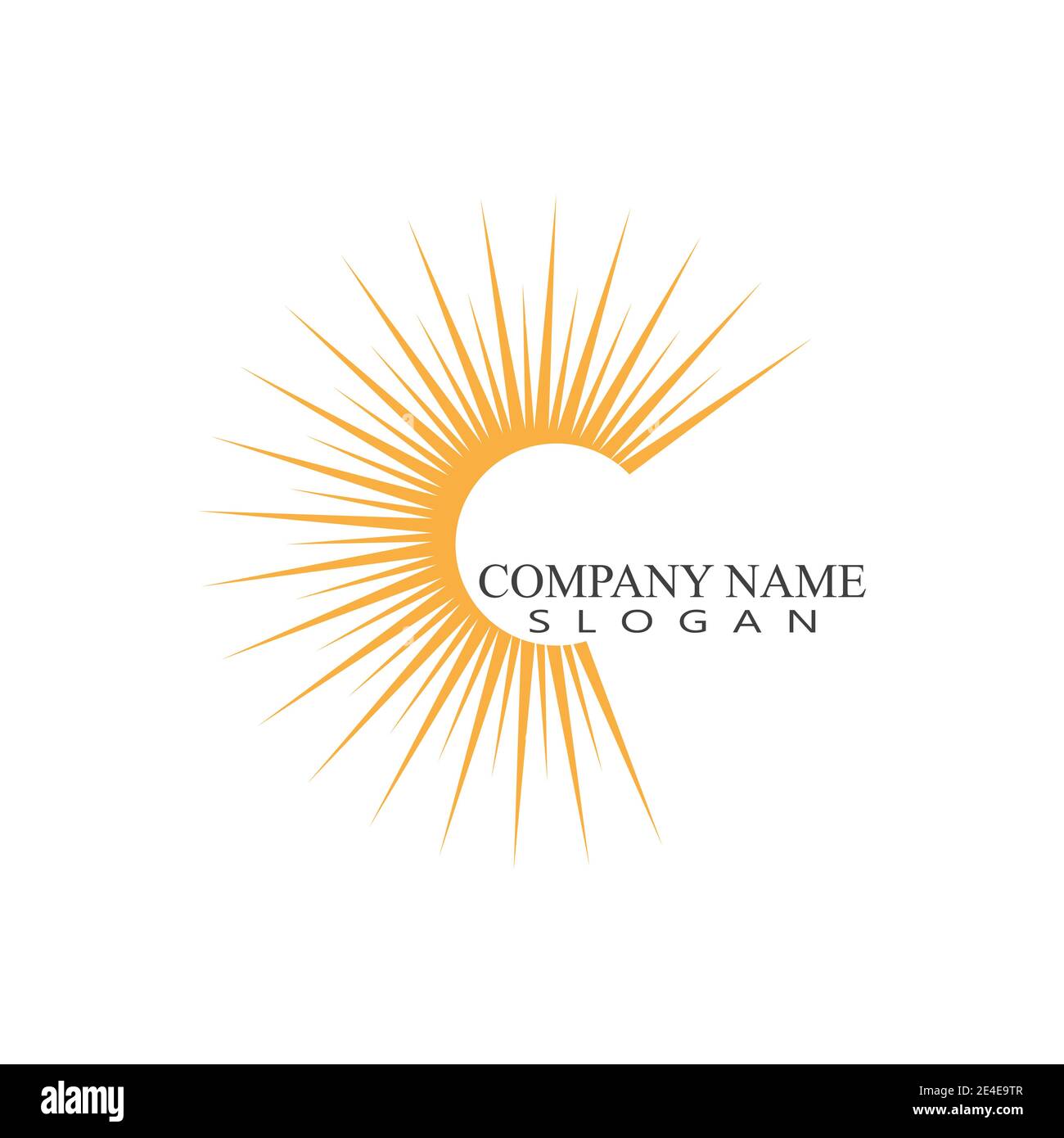 Sun Vector illustration Icon Logo Template design Stock Vector Image ...