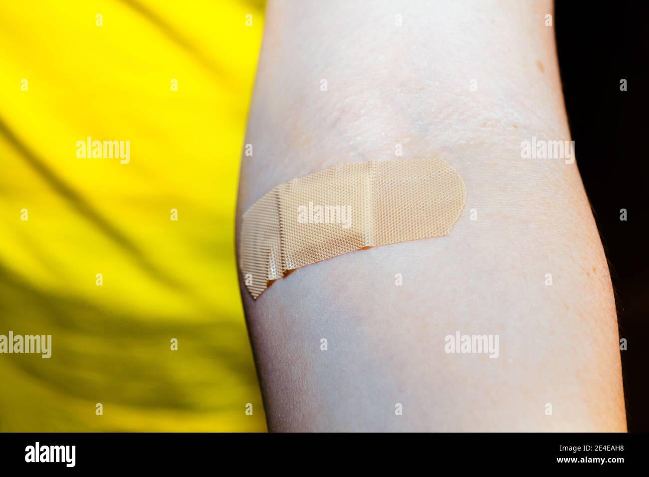 Blood test plaster hi-res stock photography and images - Alamy