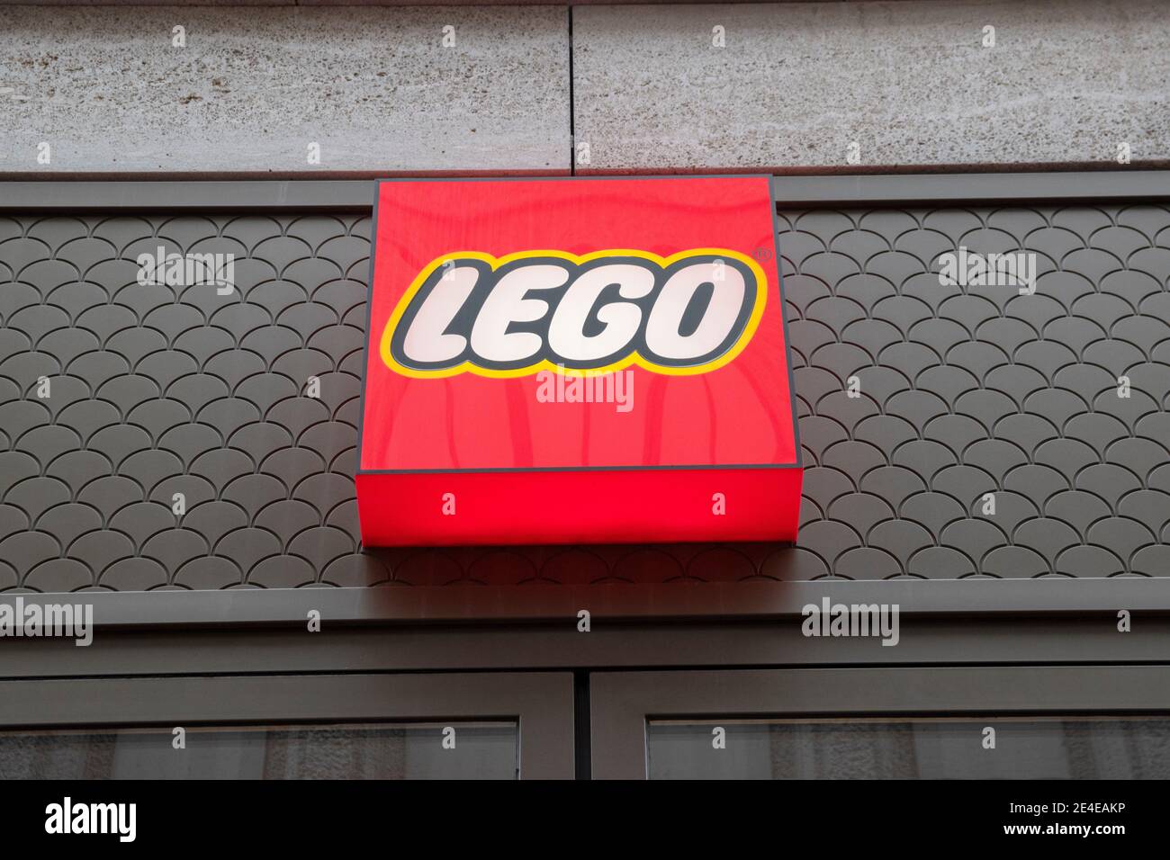 Billboard Lego At Amsterdam The Netherlands 20-1-2021 Stock Photo - Alamy