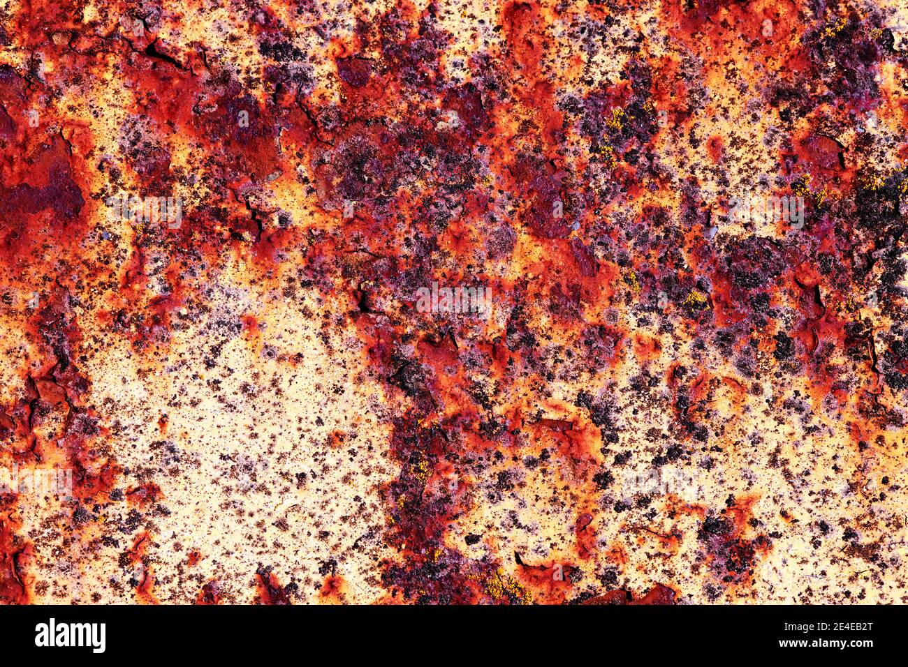 rusty metal texture close-up with side light Stock Photo - Alamy