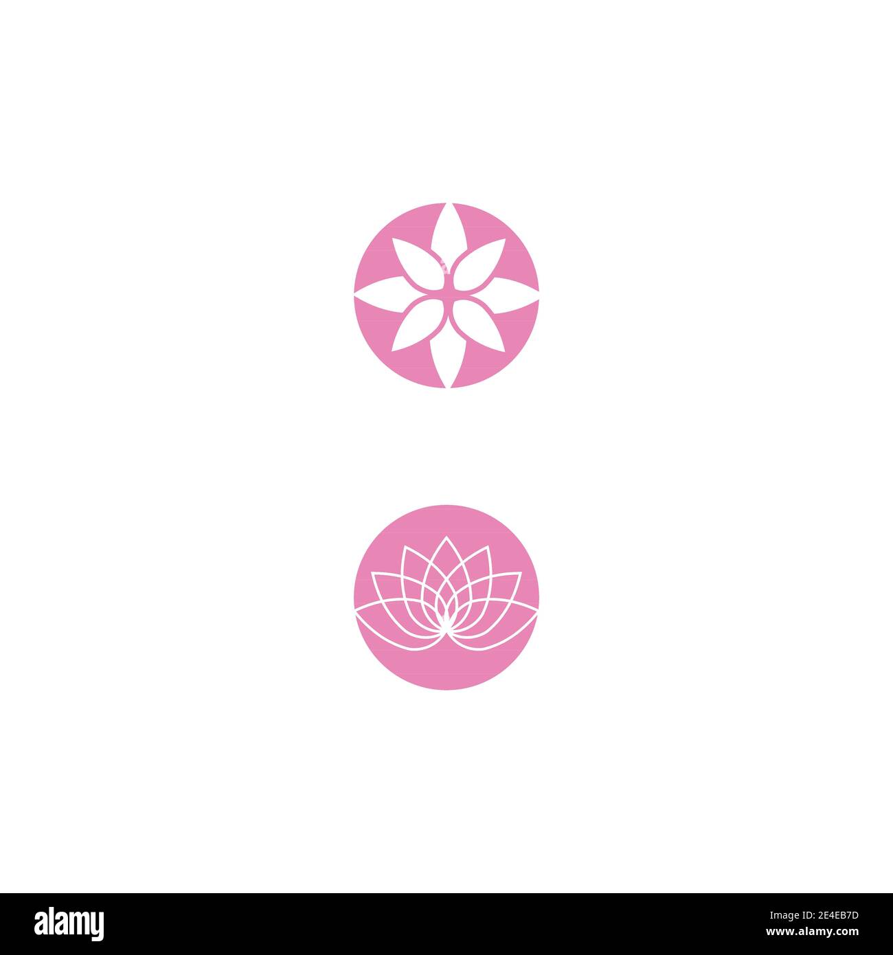 Lotus logo Cut Out Stock Images & Pictures - Alamy
