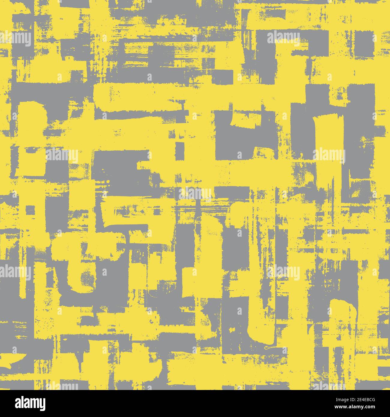 Abstract geometric modern seamless pattern. Hand drawn texture in grey ...