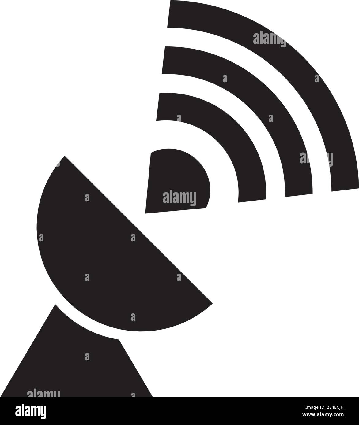Signal wave icon logo design inspiration vector illustration template ...