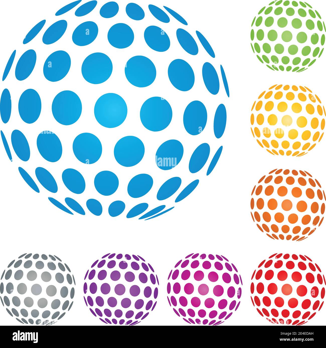 Circles, sphere, music, sound, logo, background Stock Vector Image ...