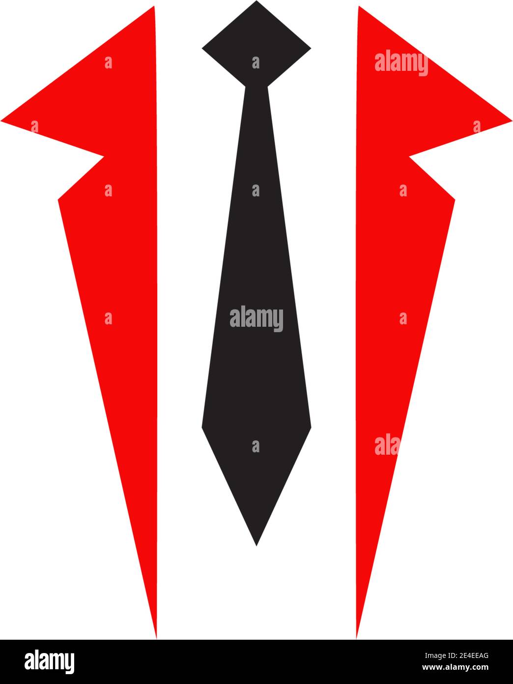 Tie logo icon design vector illustration template Stock Vector Image ...