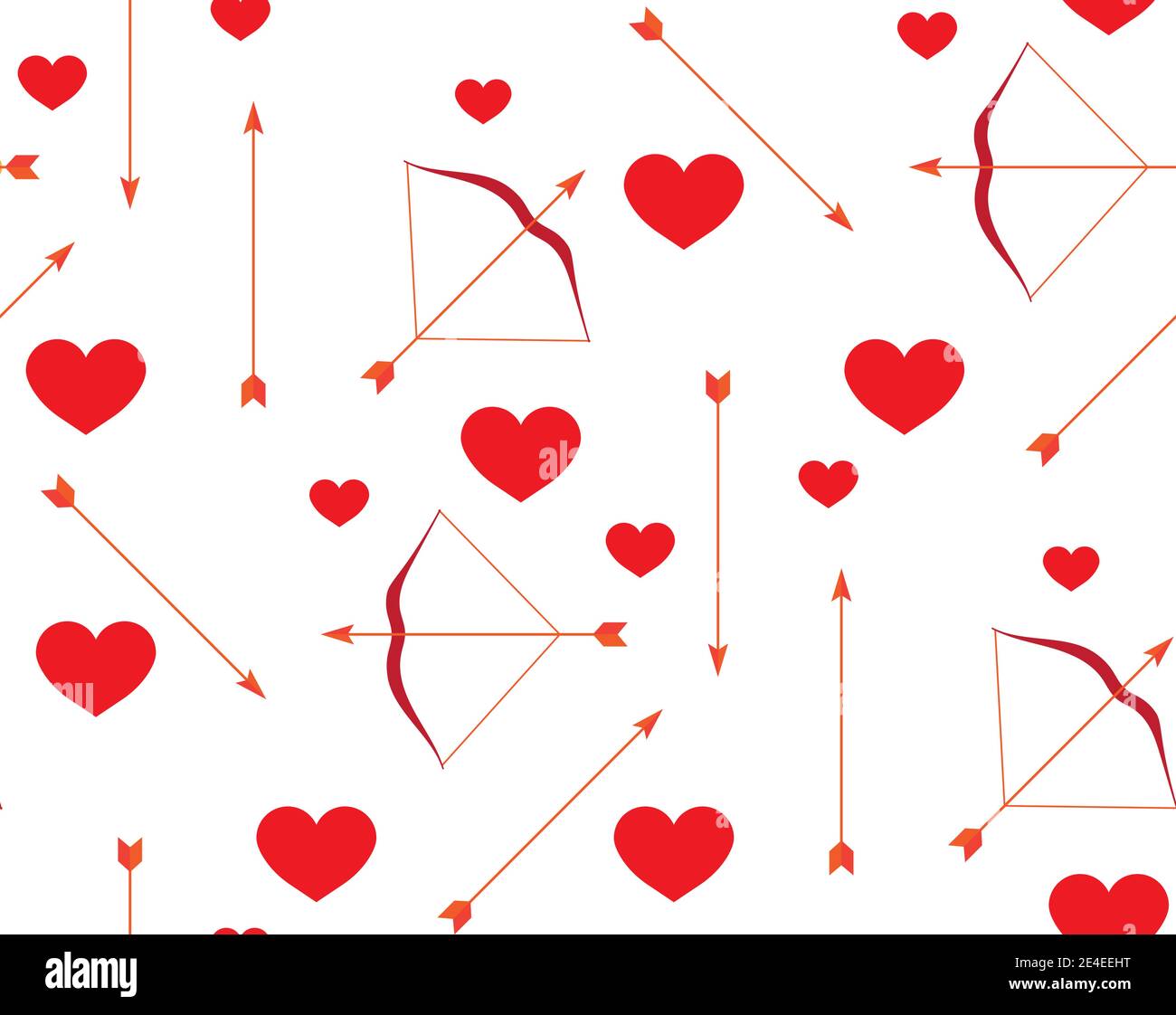 Valentines hearts arrow hi-res stock photography and images - Alamy