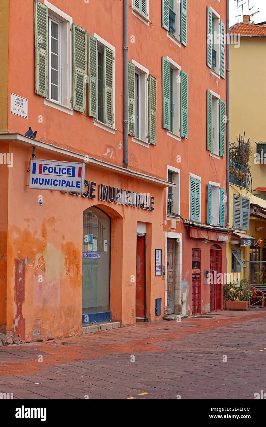 Nice police station hi-res stock photography and images - Alamy