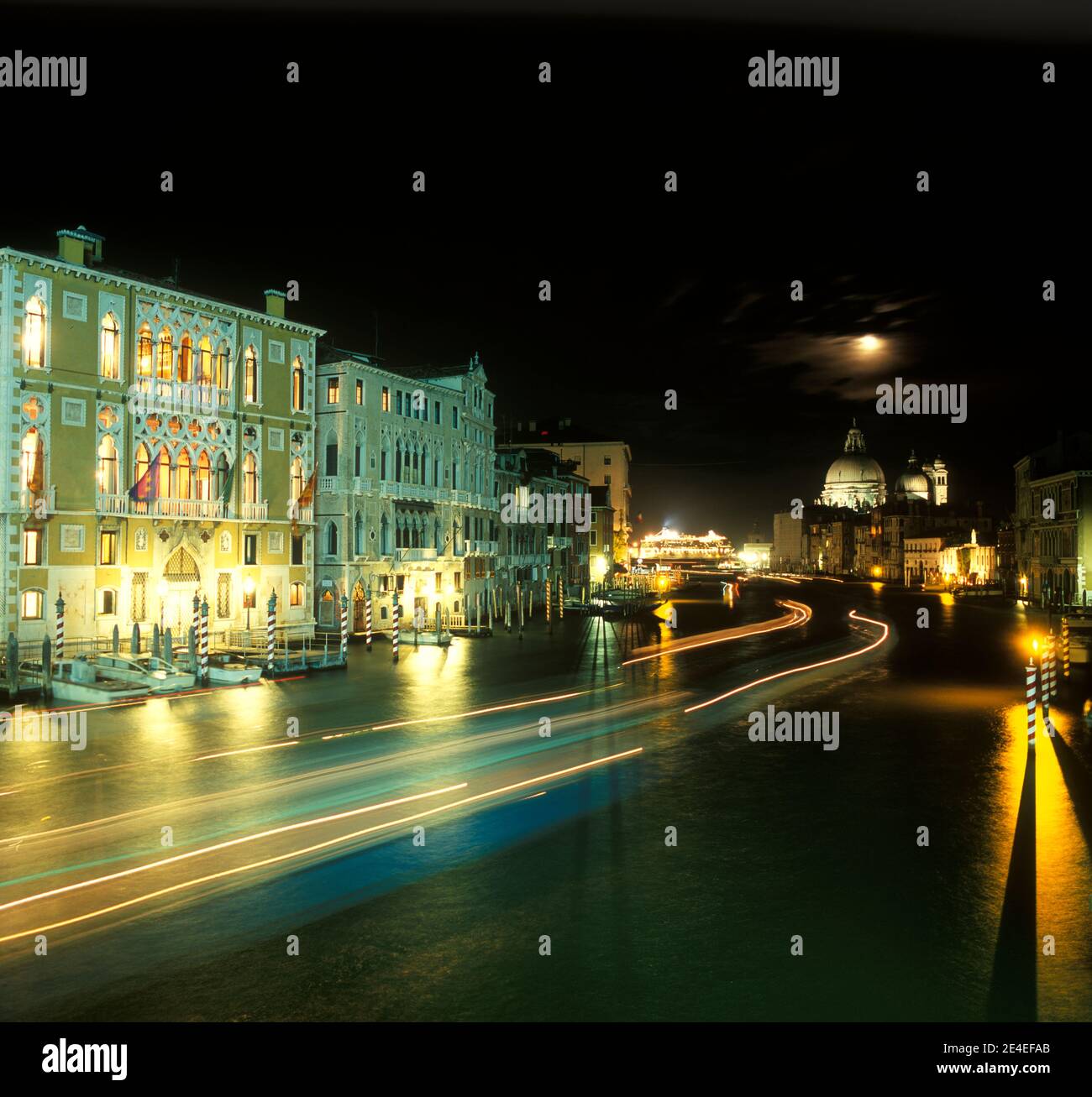 I-Venedig: Canal Grande, Palazzo Cavalli-Franchetti, Basilica di S ...