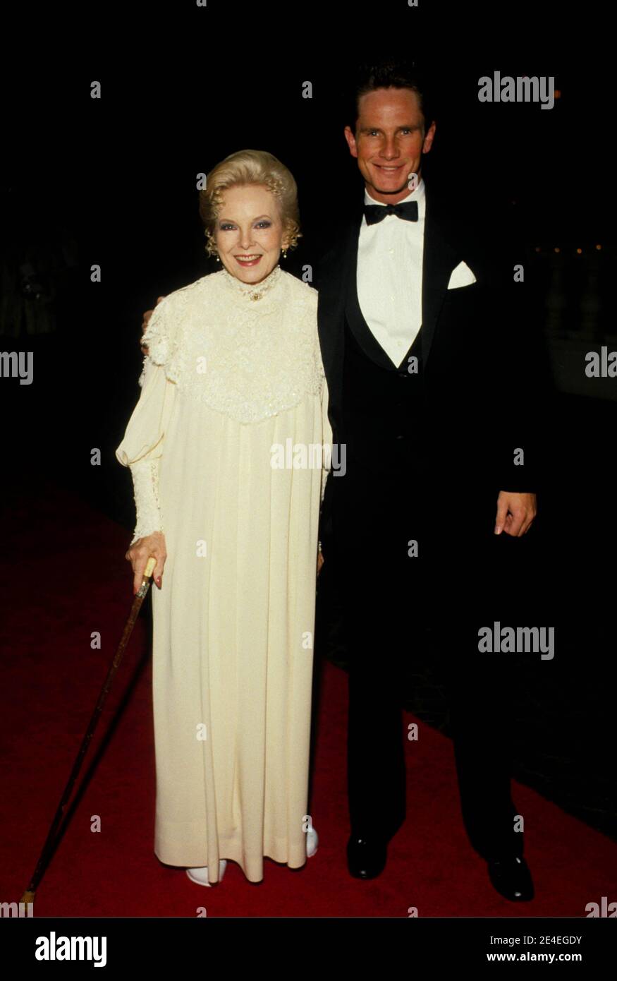 Anna Lee And Son Jeffrey Byron Credit: Ralph Dominguez/MediaPunch Stock ...