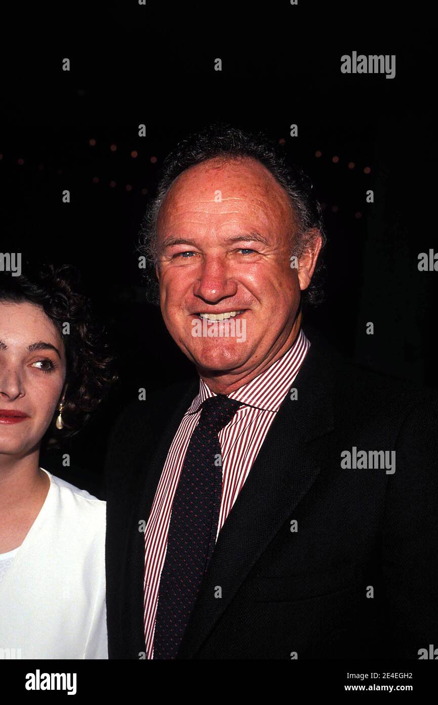 Gene Hackman And Daughter Leslie 1991 Credit: Ralph Dominguez ...